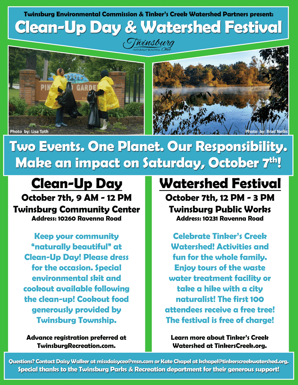 CleanUpAndWatershed_2017Flyer - Tinkers Creek Watershed Partners